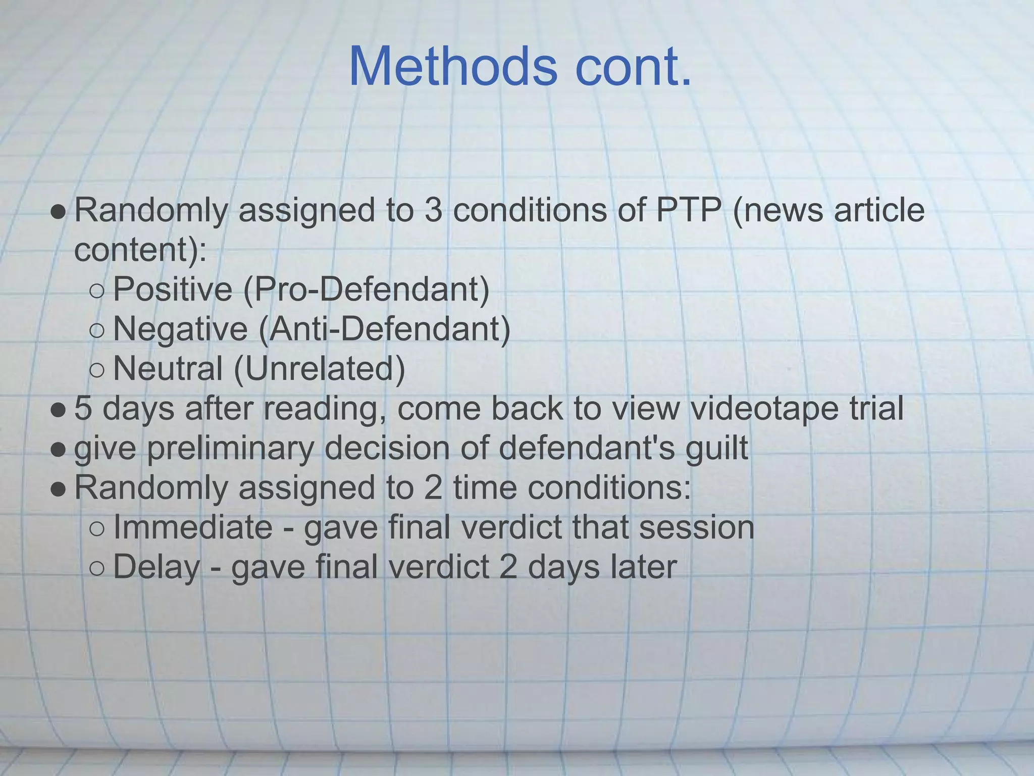 Negative and positive pretrial publicity affect juror memory and | PDF ...