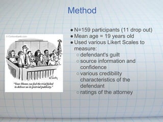 Negative and positive pretrial publicity affect juror memory and | PDF