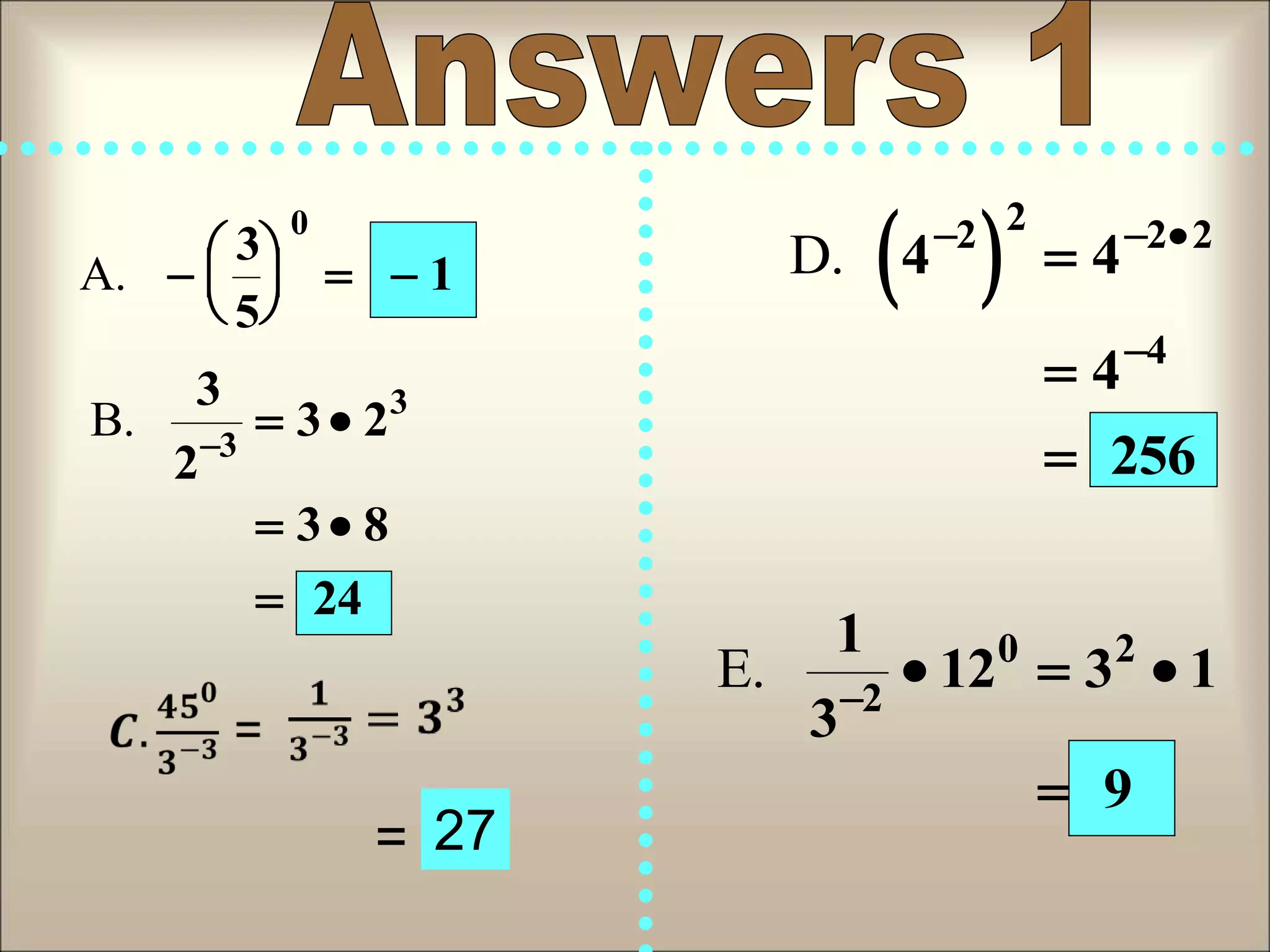 Negative And Zero Exponents.ppt