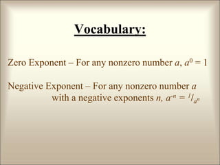 Negative and Zero Exponents.ppt