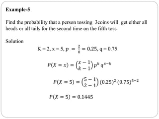 Binomial Equation Example