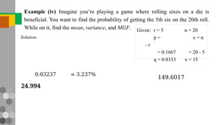Negative Binomial Distribution_Probability Theory.pptx
