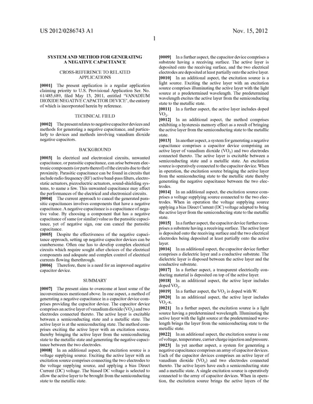 System and method for generating a negative capacitance | PDF