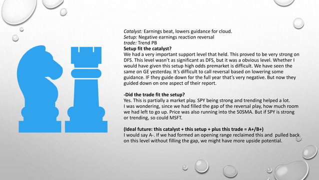 negative earnings reaction reversal -Trend PB - MSFT - 25-1-23.pptx ...