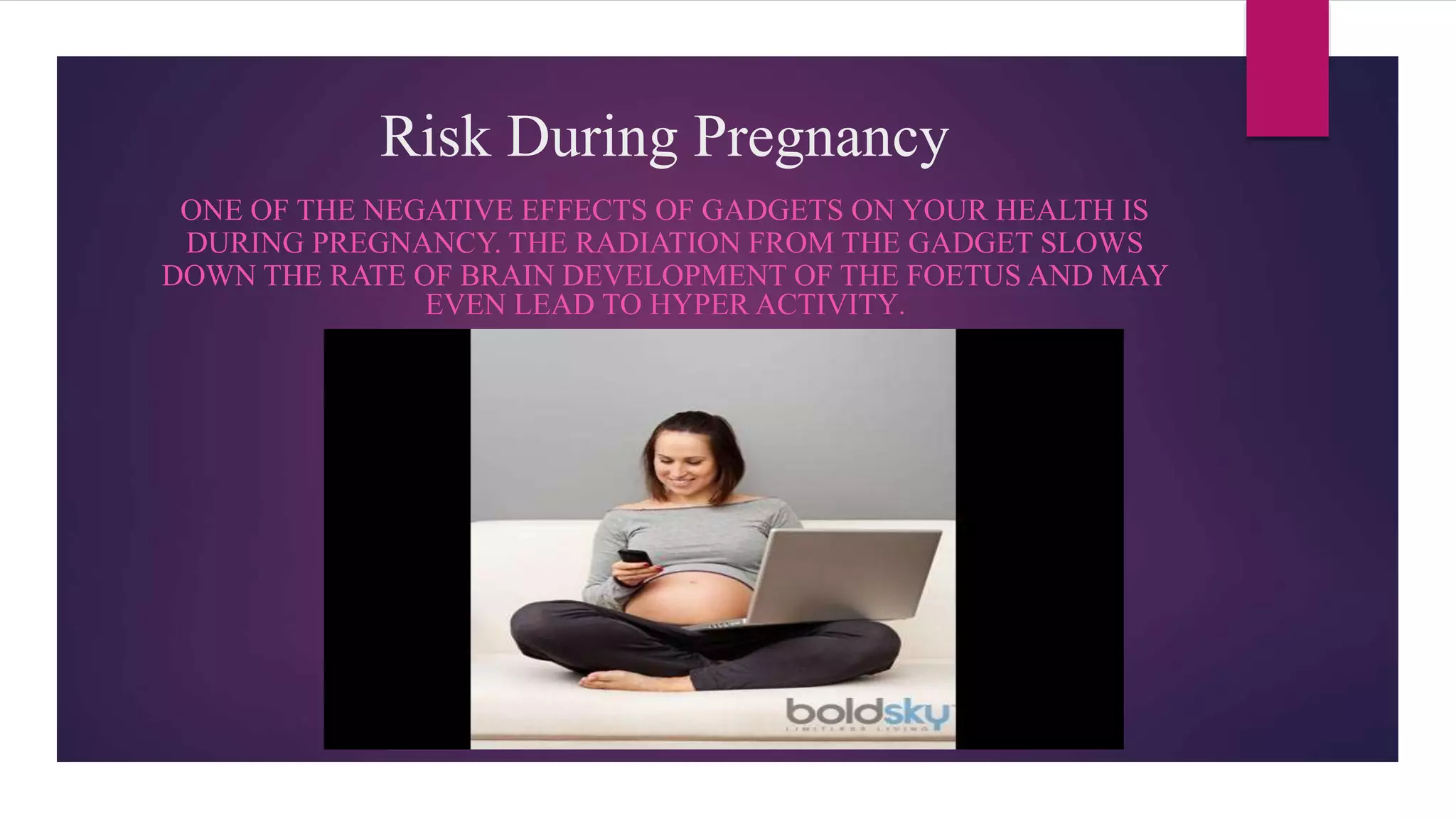 Negative effects of gadgets on your health | PPTX