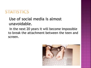 Negative effects of social media | PPTX