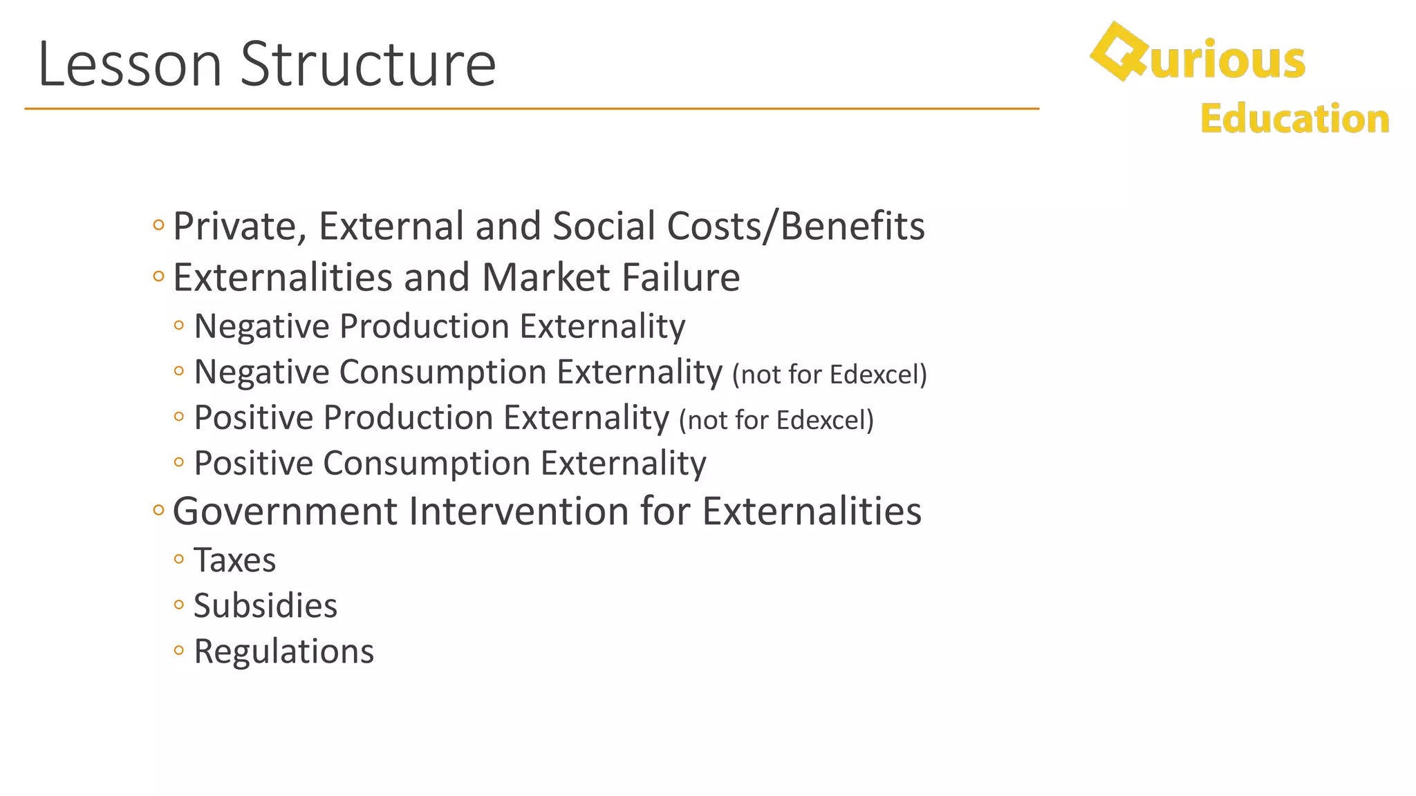 Negative Externalities and Positive Externalities Notes - A-level & IB ...