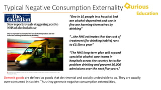 Negative Externalities and Positive Externalities Notes - A-level & IB ...