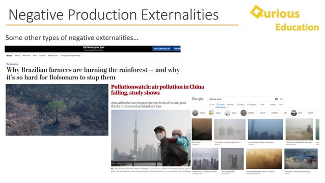 Negative Externalities and Positive Externalities Notes - A-level & IB ...