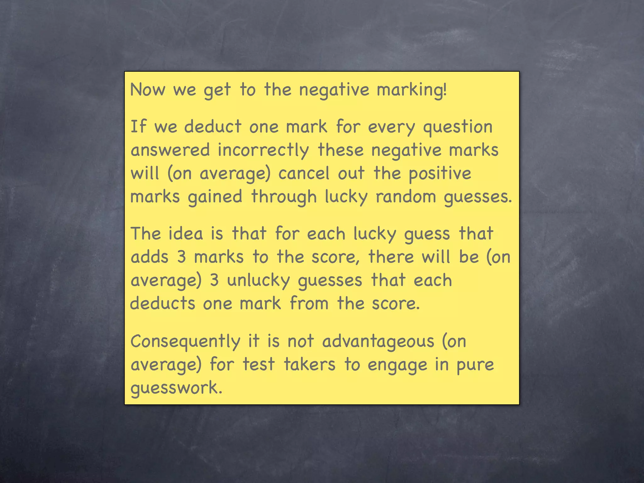 Negative Marking v5 | PDF