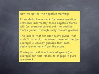 Negative Marking v5 | PDF