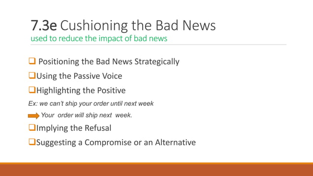 Negative messages | PPTX