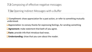 Negative messages | PPTX