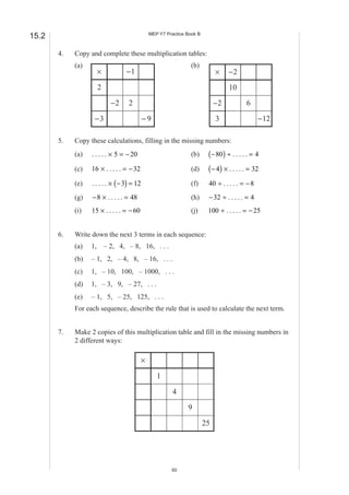 Negative numbers | PDF | Physics | Science