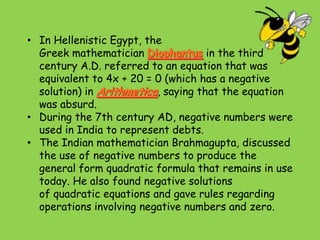 Negative numbers(final) | PPTX