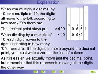 Negative numbers multiplying and dividing | PPT