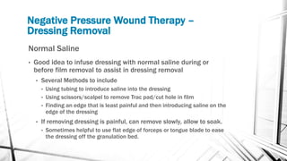 Negative pressure wound therapy | PPTX