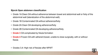 Negative pressure wound therapy | PPTX