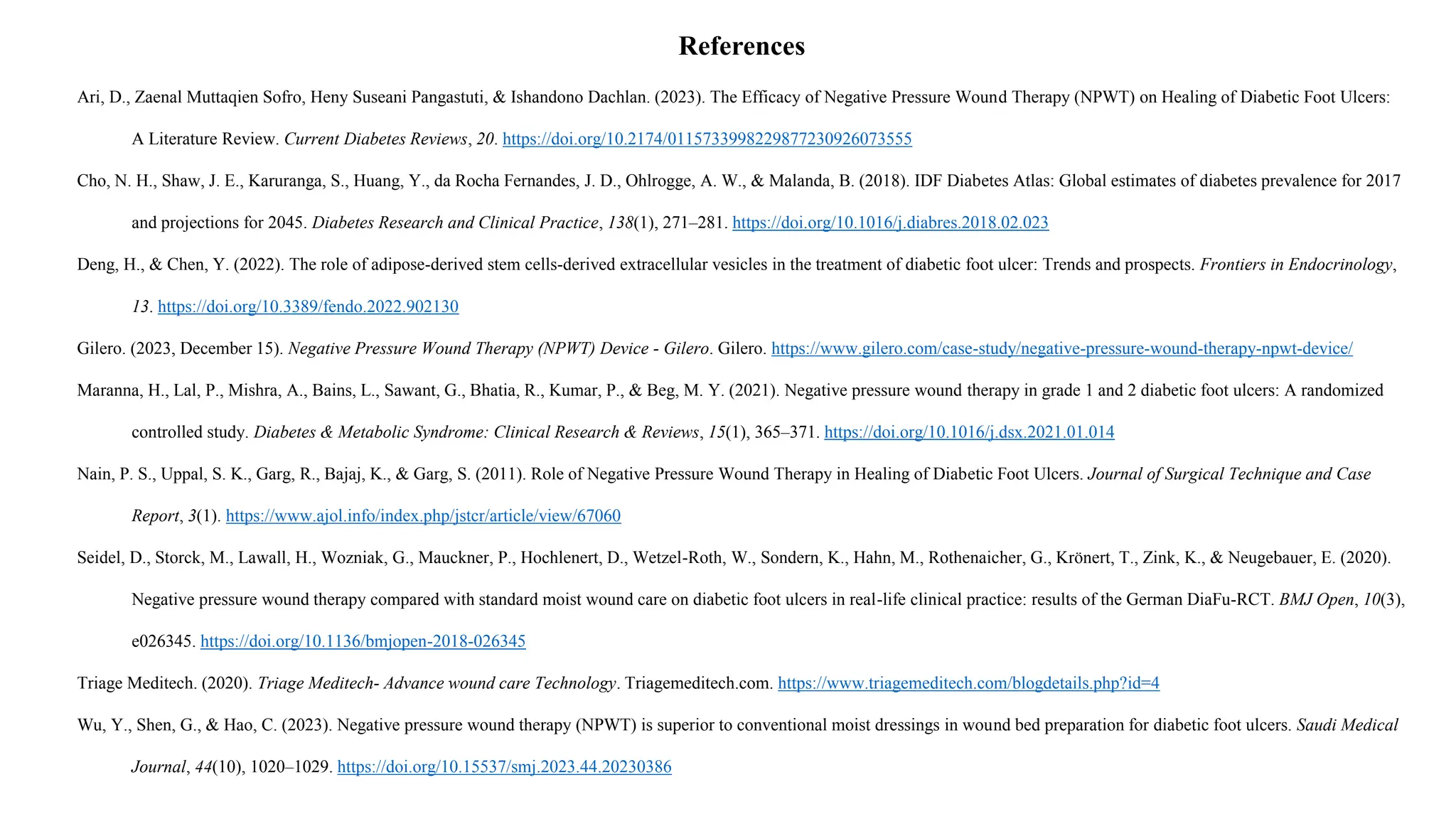 Negative Pressure Wound Therapy in Diabetic Foot Ulcer.pptx