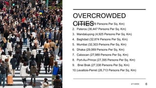 Overcrowding In Cities