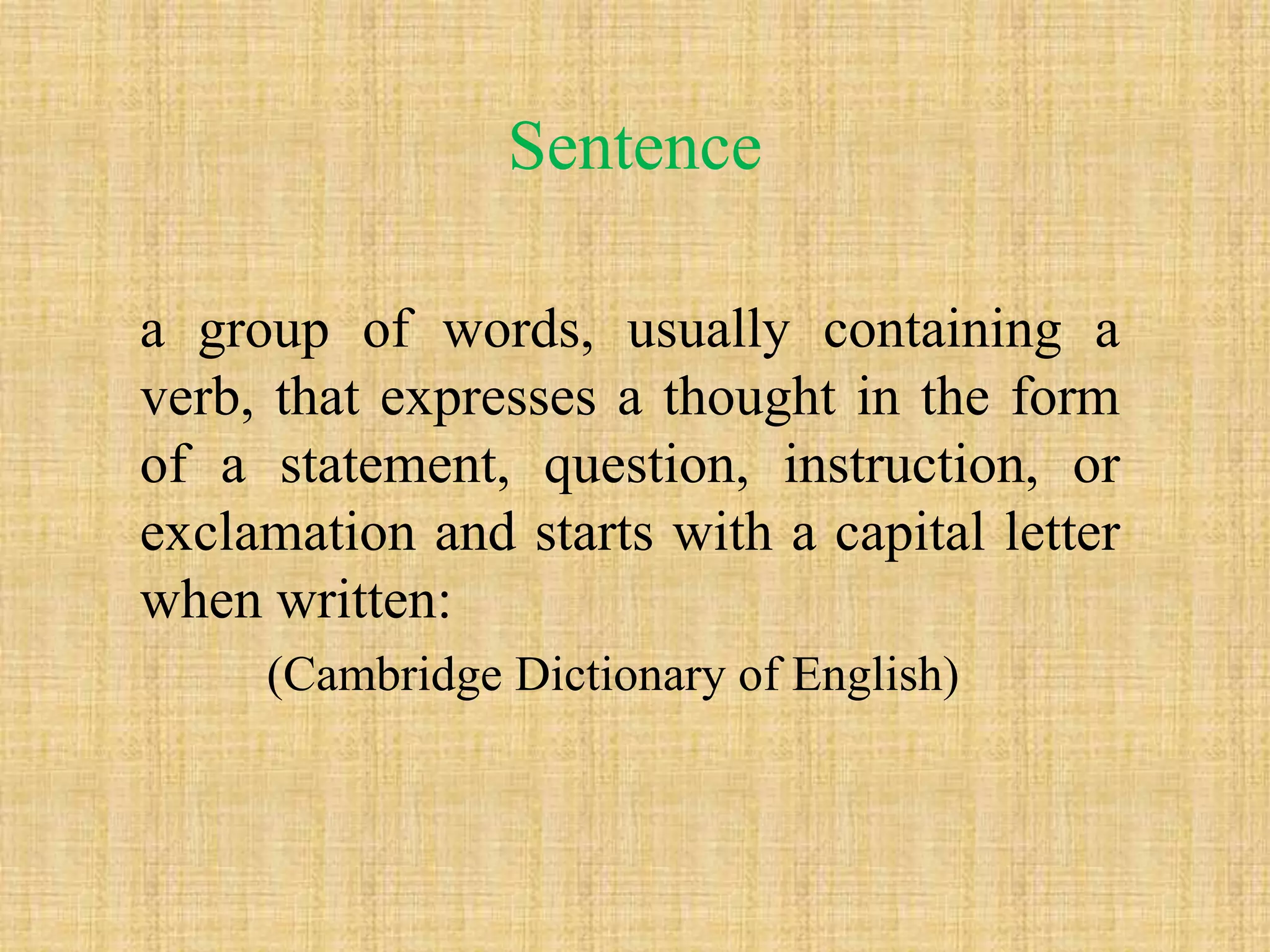 Negative sentence | PPTX