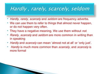 Negative sentences | PPT