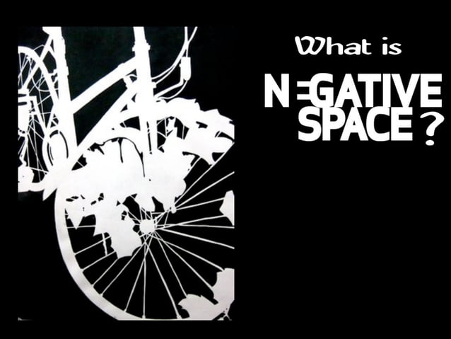 Negative shape drawings web | PPT