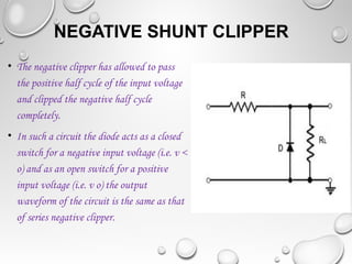 Negative shunt clipper | PPT
