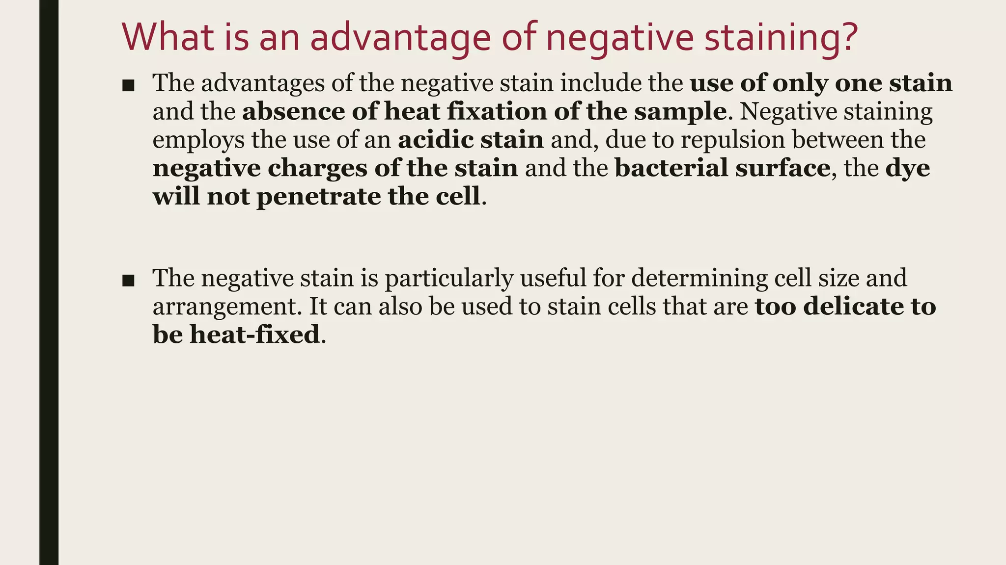 Negative staining | PPTX
