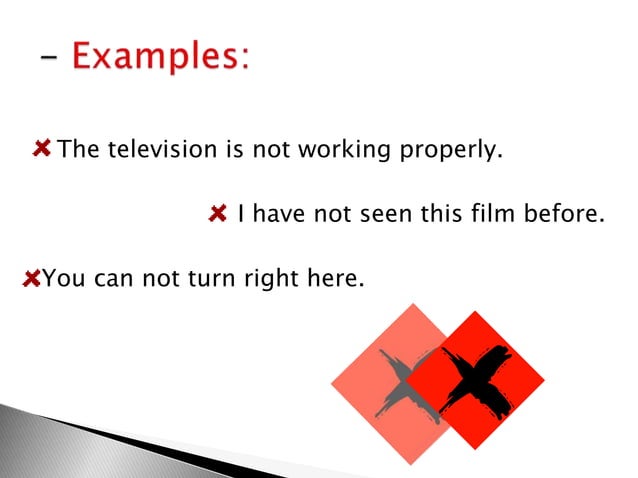 Negative statements | PPTX