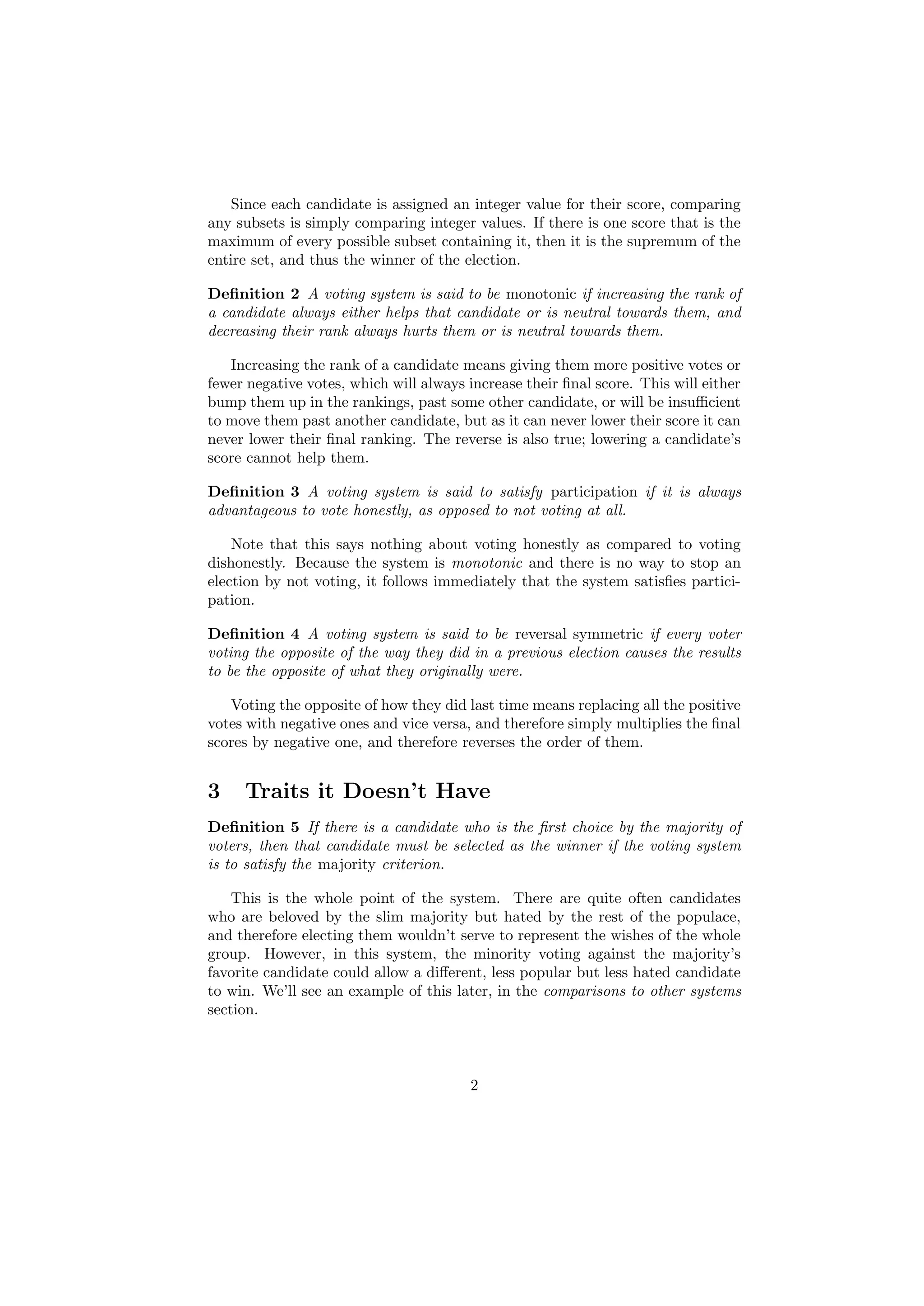 Negative voting concept and system paper | PDF | Elections | Politics