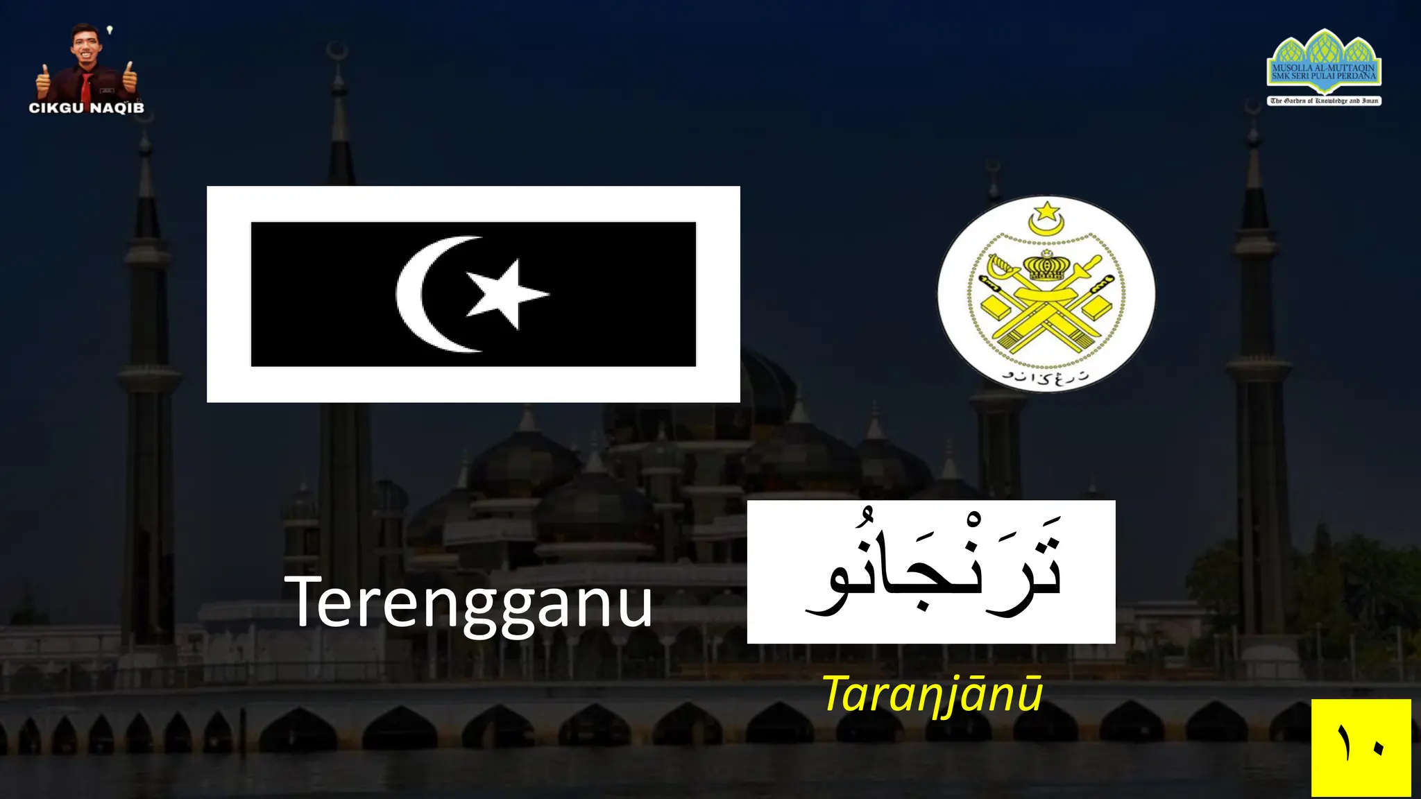Negeri negeri Malaysia (الولايات في ماليزيا) - States of Malaysia ...