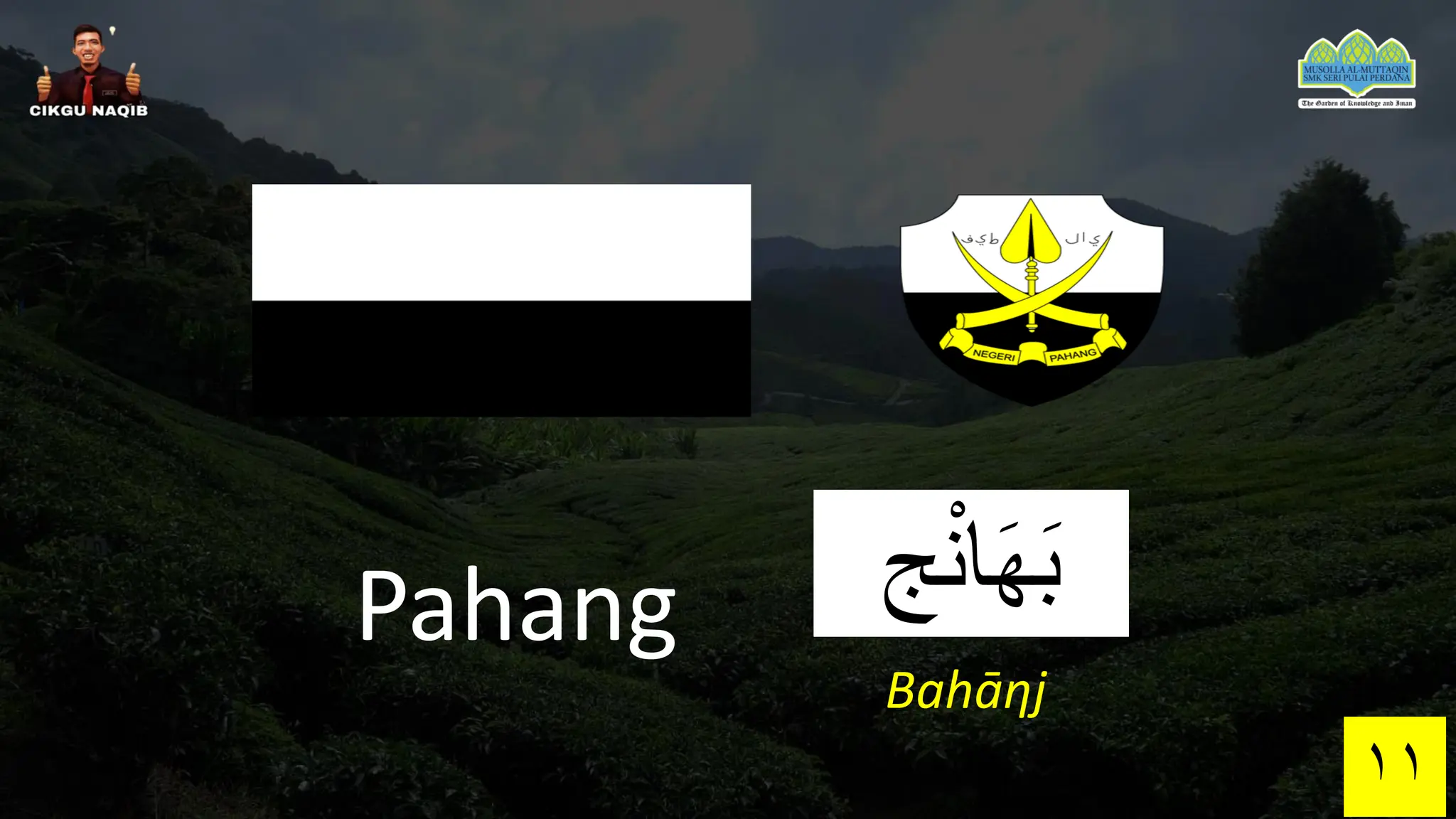 Negeri negeri Malaysia (الولايات في ماليزيا) - States of Malaysia ...