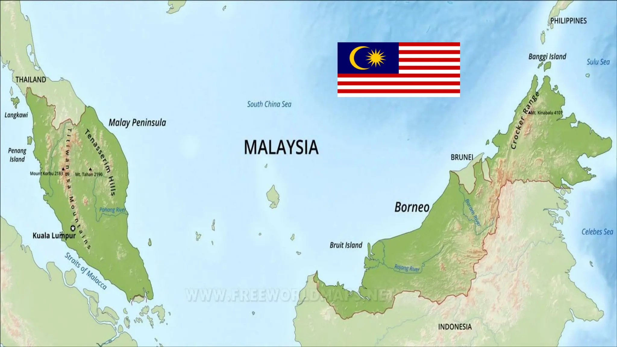 Negeri negeri Malaysia (الولايات في ماليزيا) - States of Malaysia ...