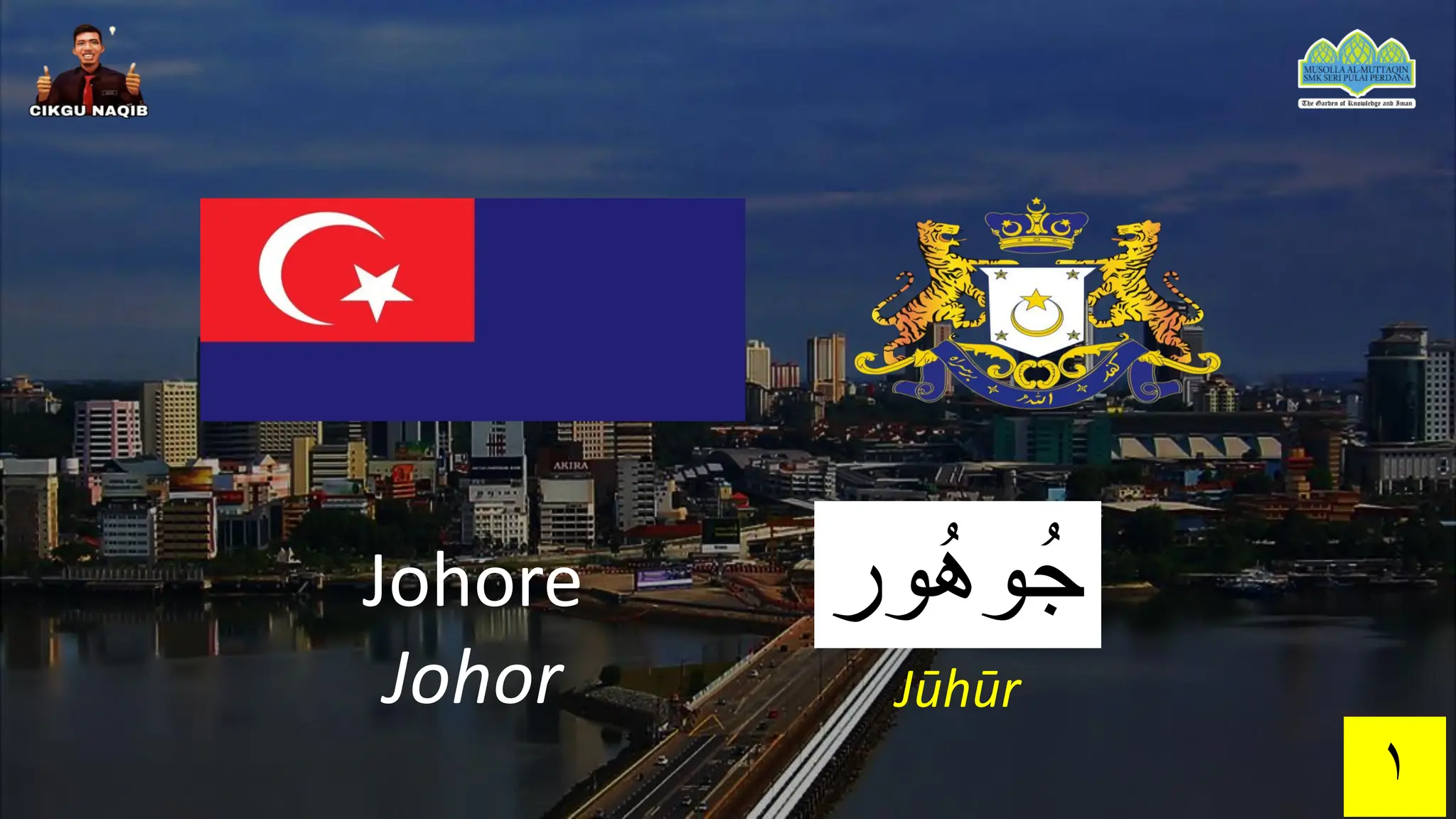 Negeri negeri Malaysia (الولايات في ماليزيا) - States of Malaysia ...