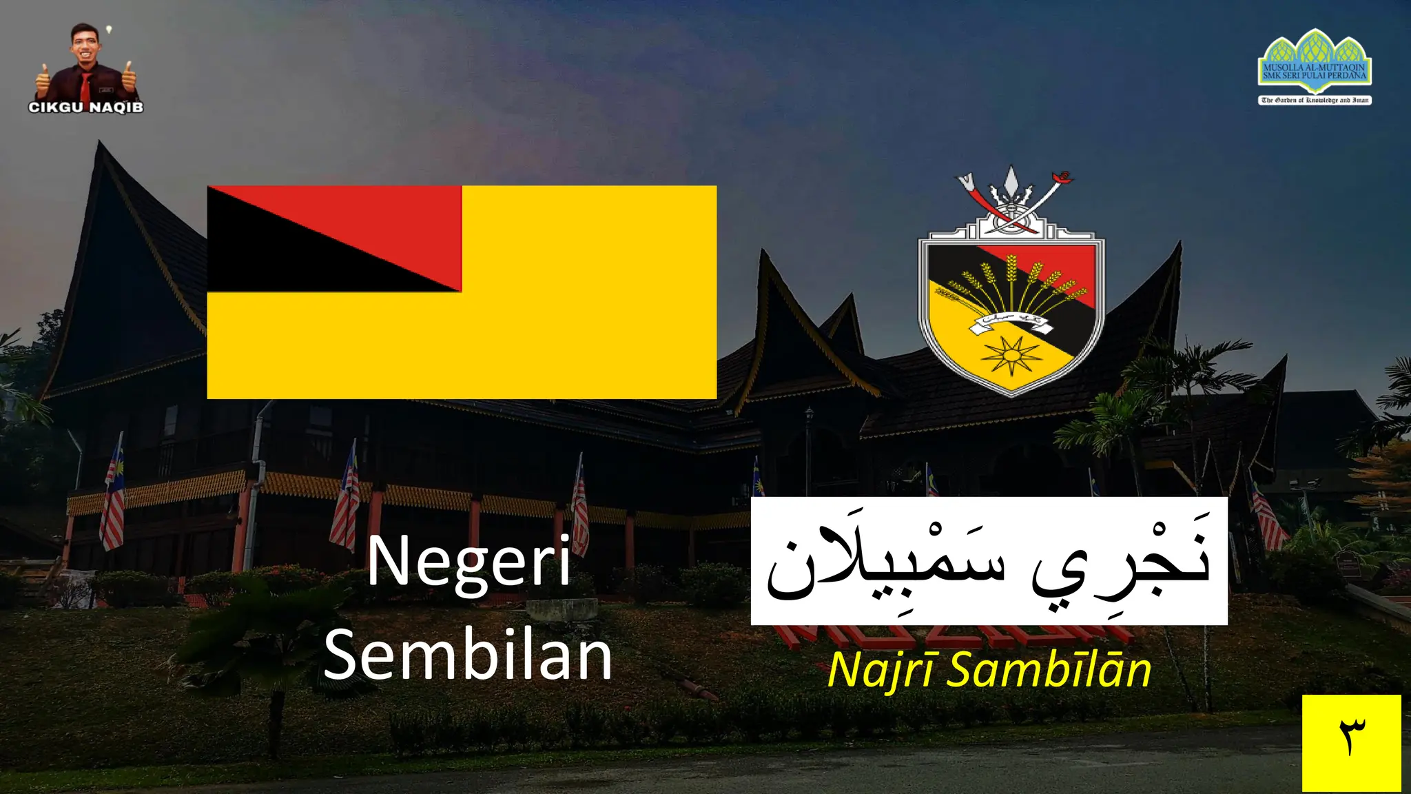 Negeri negeri Malaysia (الولايات في ماليزيا) - States of Malaysia ...