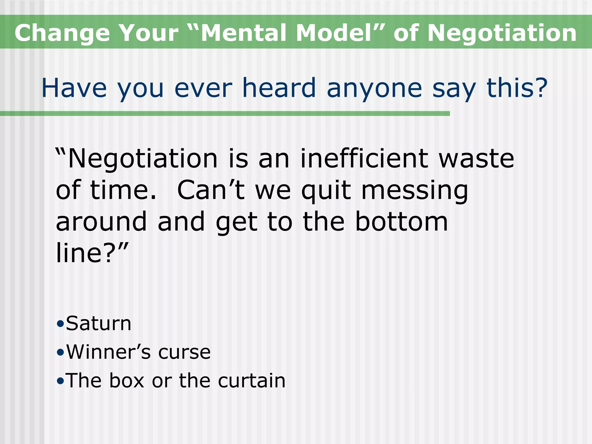 Negotiation Skills. | PPT