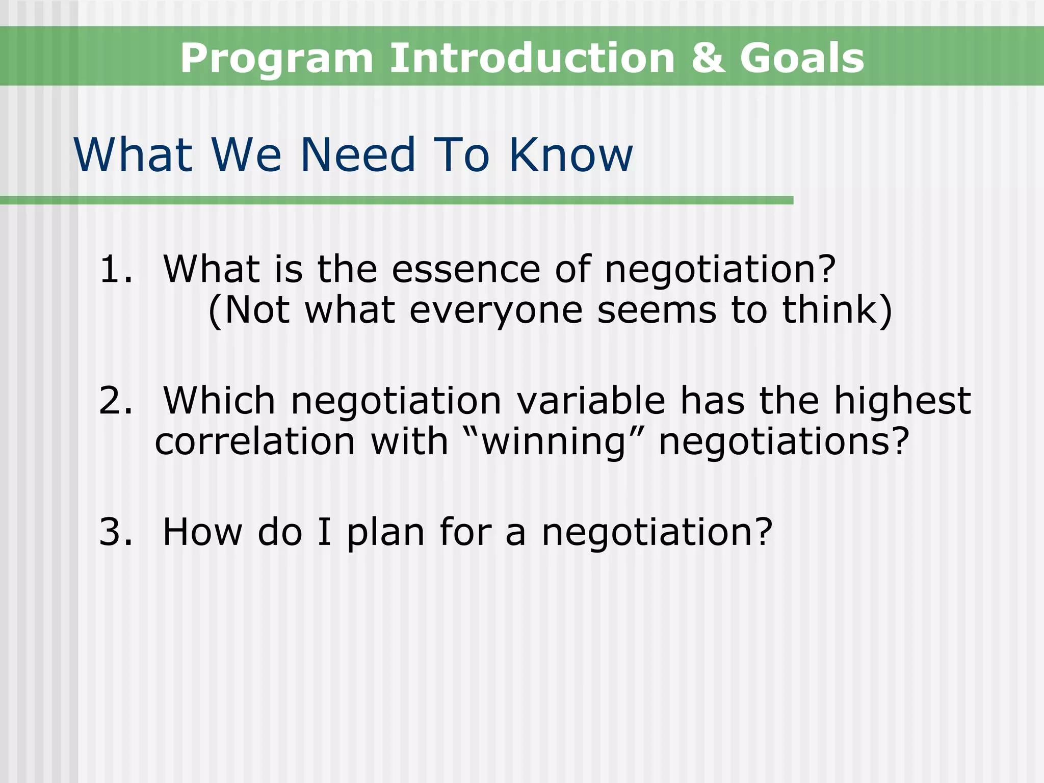 Negotiation Skills | PPT
