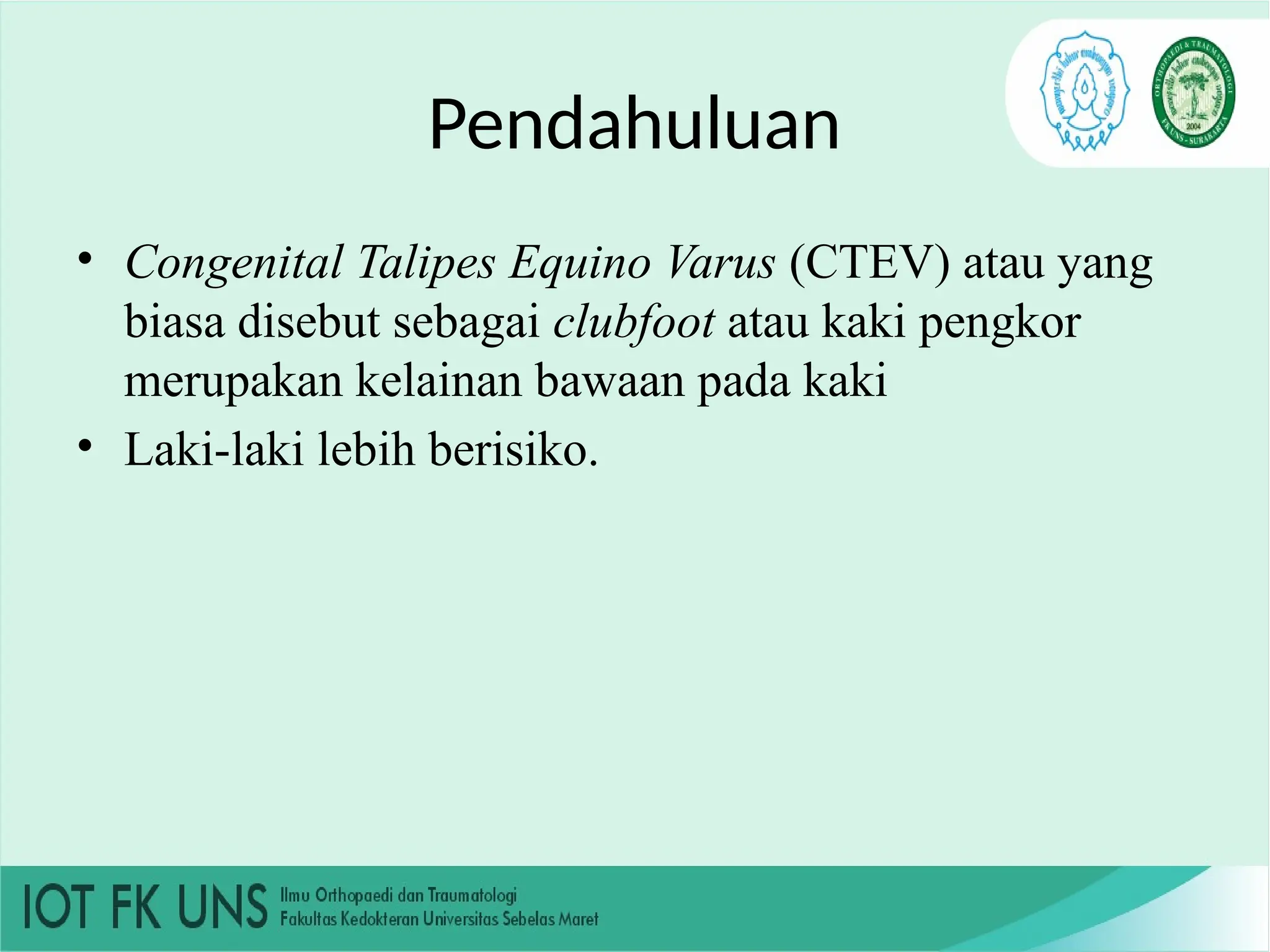 Neglected Congenital Talipes Equino Varus on RSO Soeharso Hospital.pptx