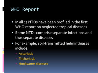 Neglected tropical diseases | PPTX