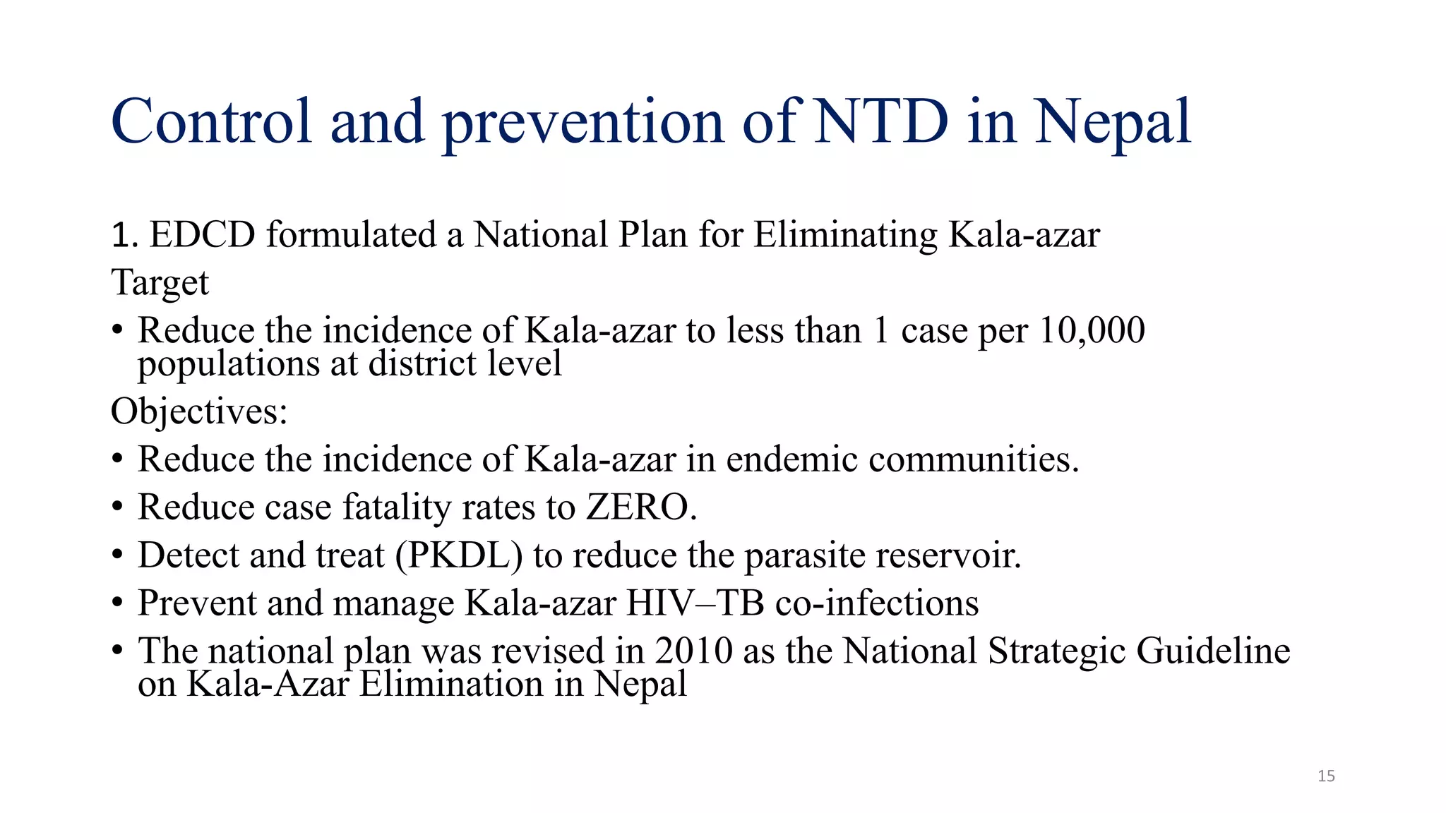 Neglected tropical diseases in nepal | PPTX