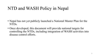 Neglected tropical diseases in nepal | PPTX