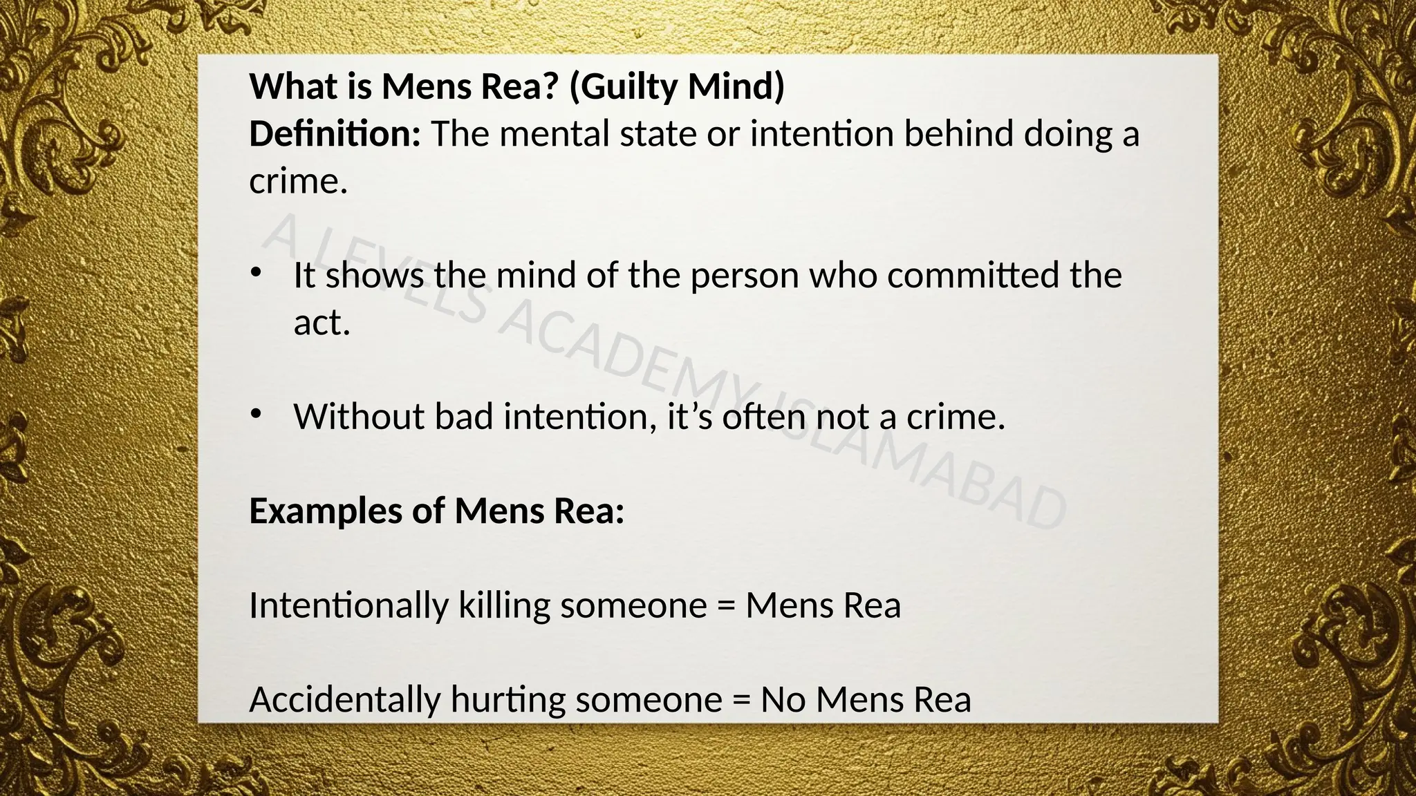 Mens Rea & Actus Reus in Criminal Law.pptx