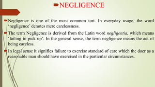 Negligence | PPT
