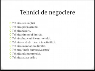 Negocierea | PPTX
