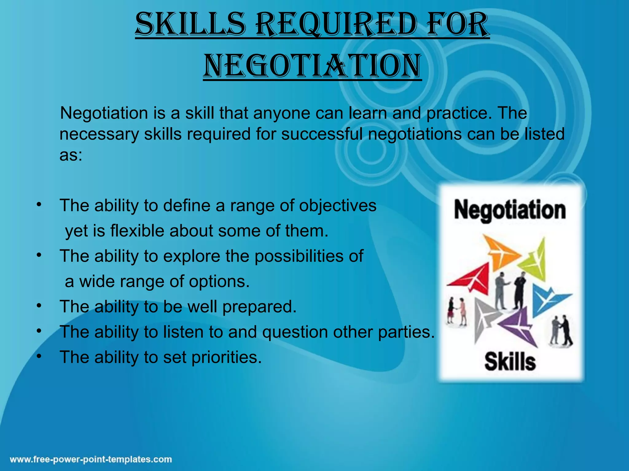 Negotiation ppt | PPT