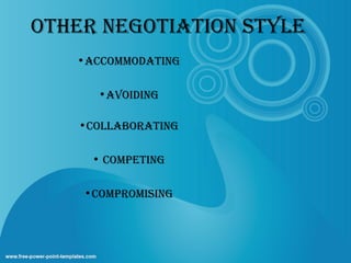 Negotiation ppt | PPT