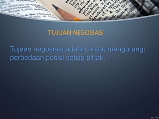 POWERPOINT Negosiasi | PPTX