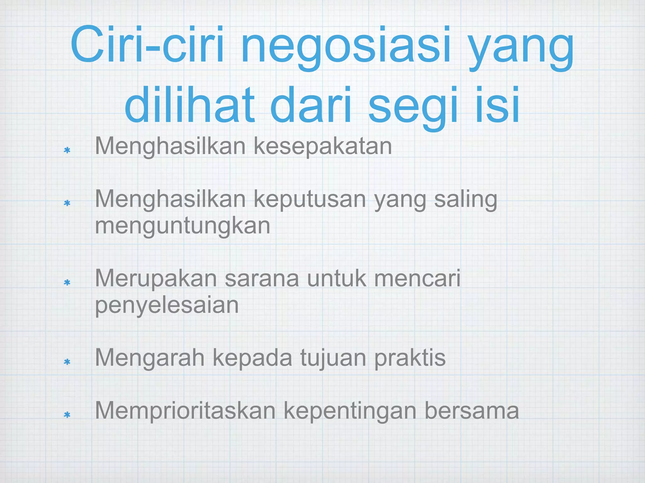 ppt Negosiasi | PPTX