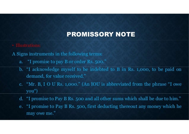 Negotiable instrument | PPT